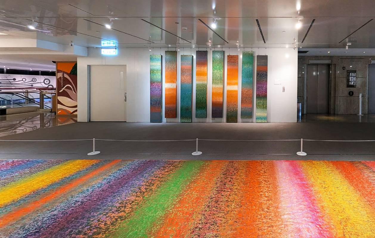 Gina Hong Guang （積吶虹光）：【台北101． Gallery 101． 青天白日滿地虹- 積吶虹光LEF】Rainbows ...