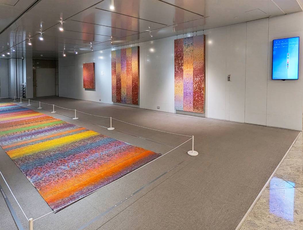 Gina Hong Guang （積吶虹光）：【台北101． Gallery 101． 青天白日滿地虹- 積吶虹光LEF】Rainbows ...