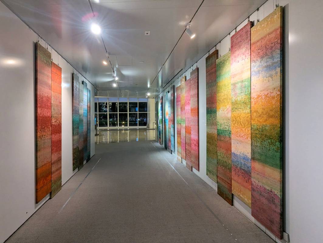 Gina Hong Guang （積吶虹光）：【台北101． Gallery 101． 青天白日滿地虹- 積吶虹光LEF】Rainbows ...