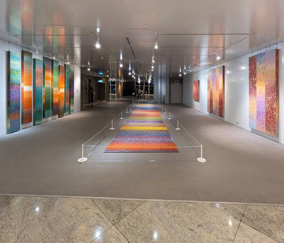 Gina Hong Guang （積吶虹光）：【台北101． Gallery 101． 青天白日滿地虹- 積吶虹光LEF】Rainbows ...
