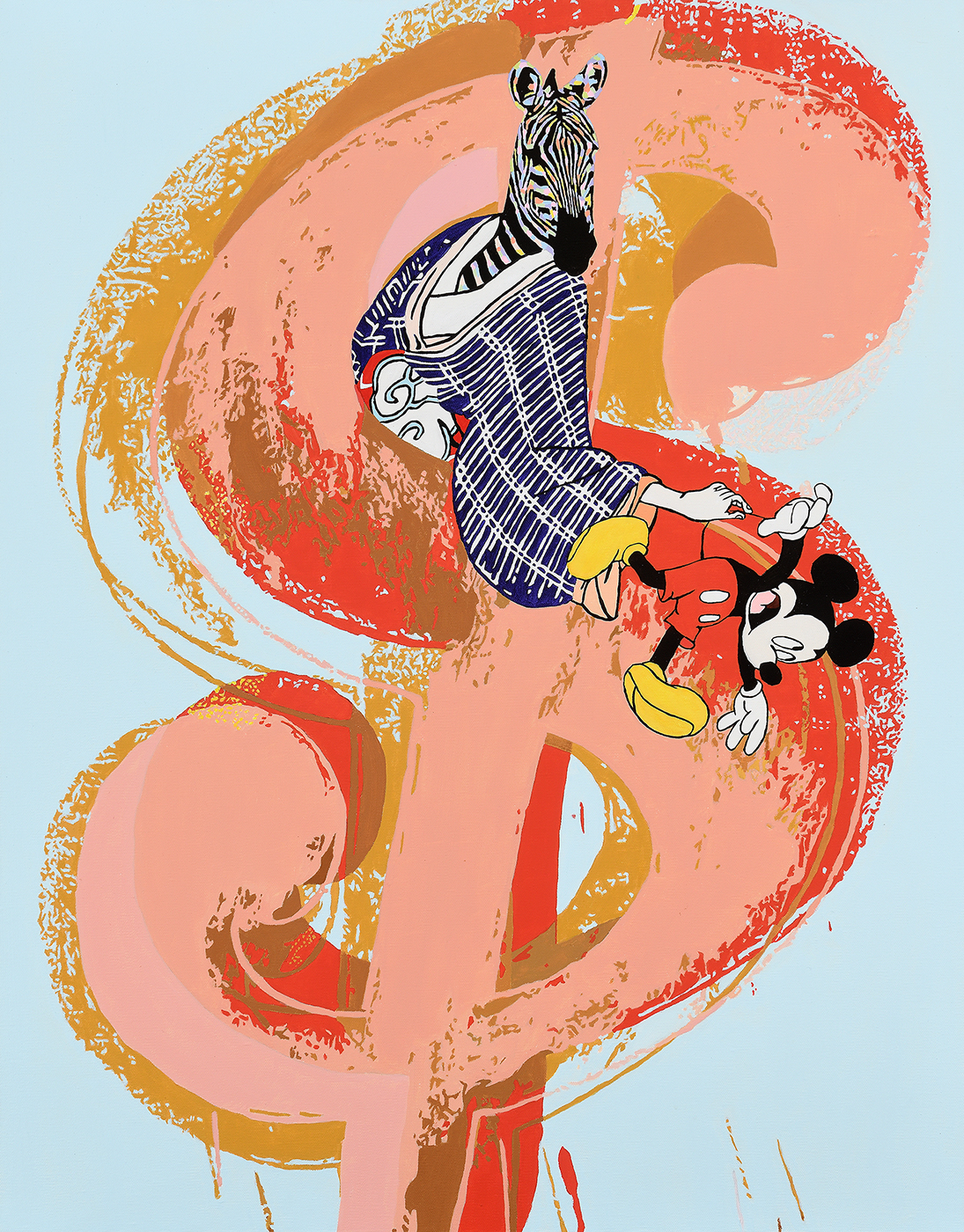 黃麟詠-馬上有錢鼠 Gotcha! The Mouse Brings Countless Money - 非池中藝術網