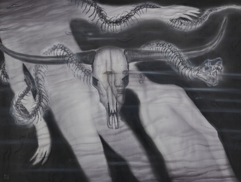 劉信義-牛鬼蛇神的迷茫 The Confusion of Demons and Monsters - 非池中藝術網