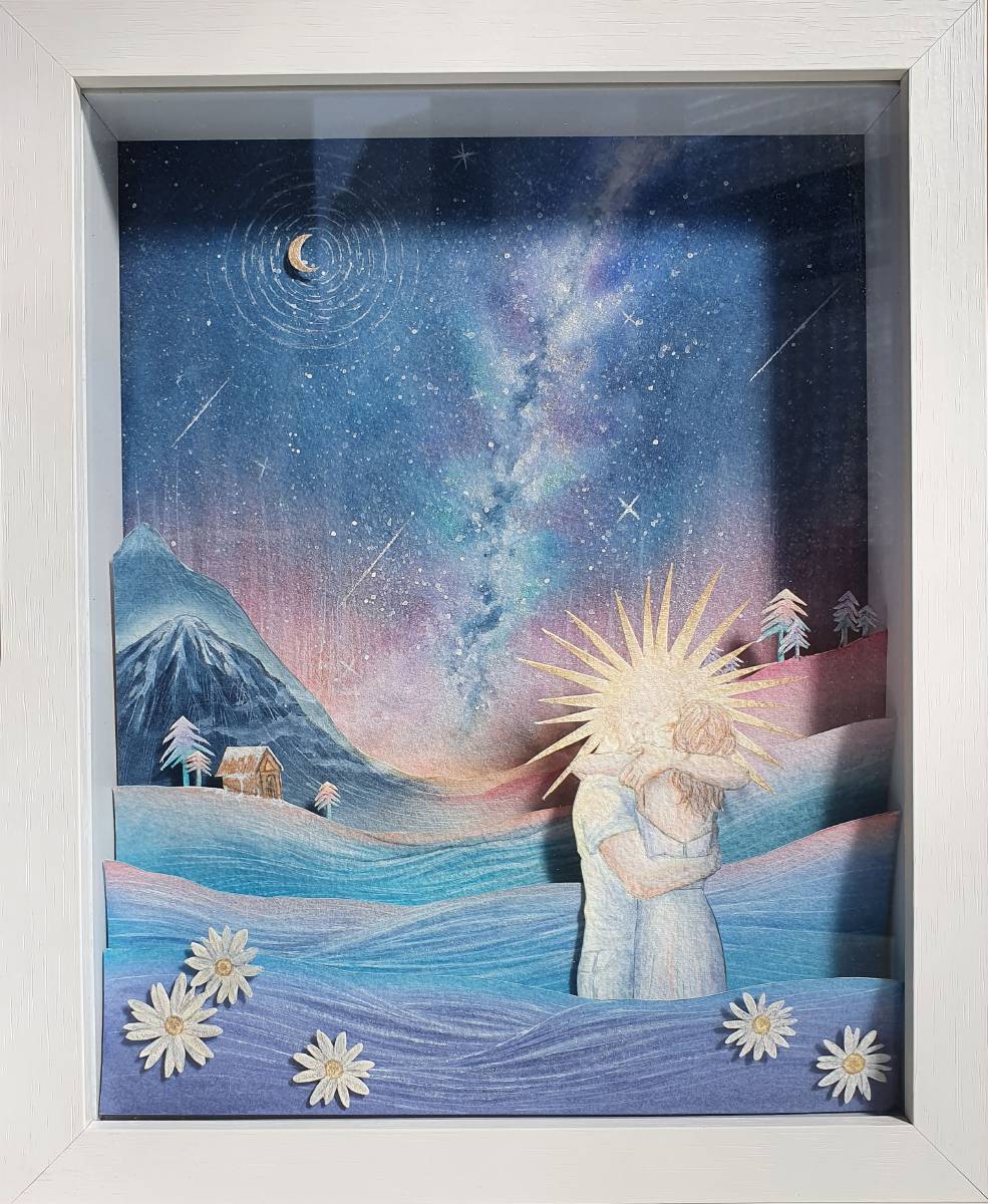 Jamie Yu-Embrace under the stars 擁抱在星空下 - 非池中藝術網