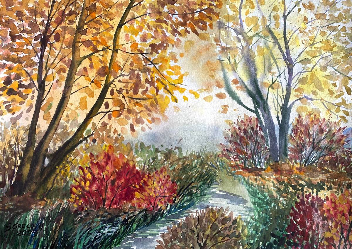 葛拉娜-october path - 非池中藝術網